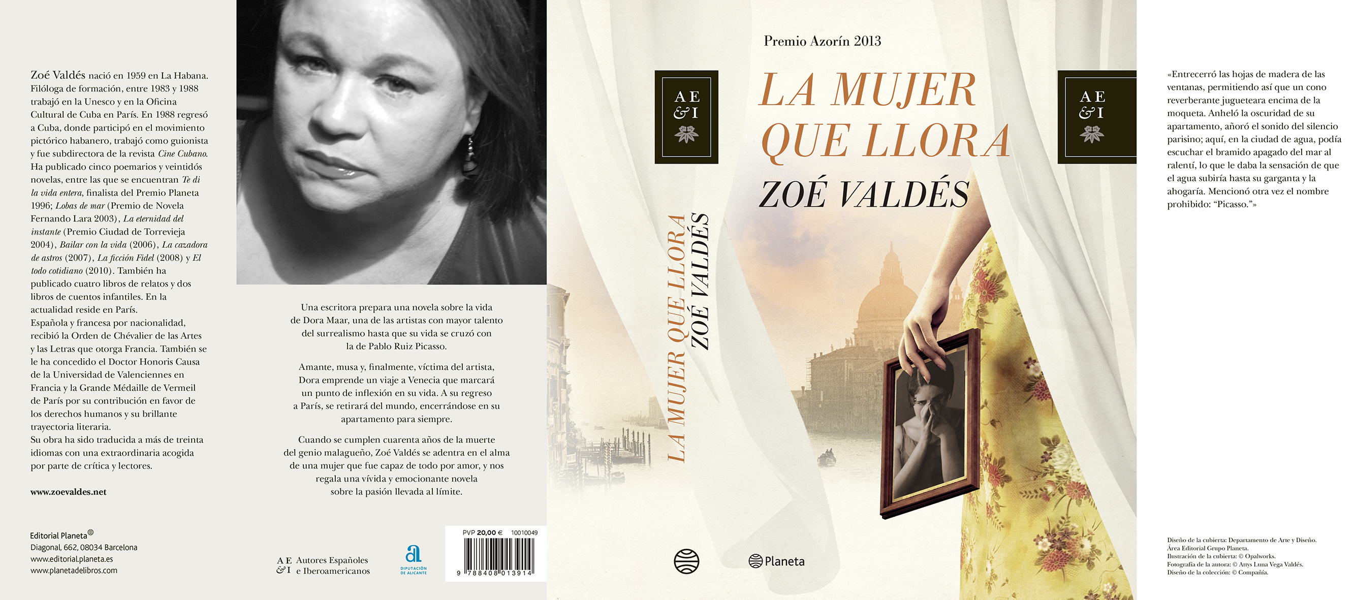 La mujer que llora, próximamente en la editorial Planeta. – Zoé Valdés